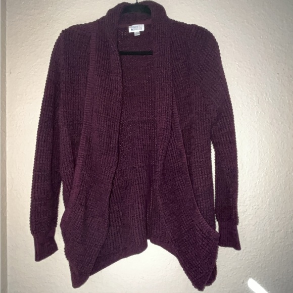 Market & Spruce | Sweaters | Market Spruce Plum Color Cardigan | Poshmark